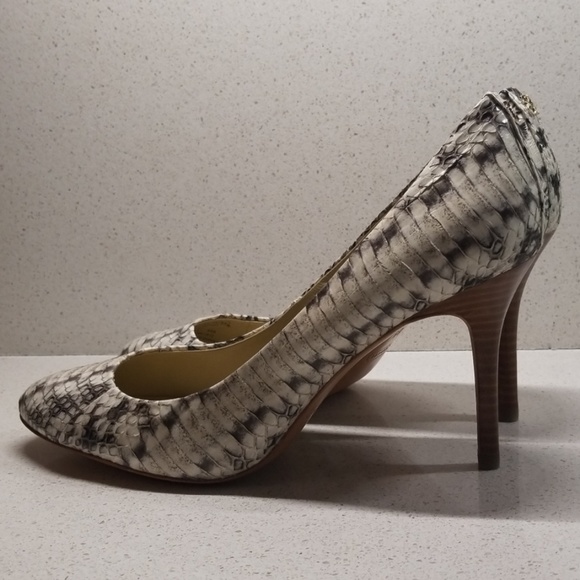 Coach | Shoes | Coach Nala Womens Snakeskin Heels Size 85b | Poshmark